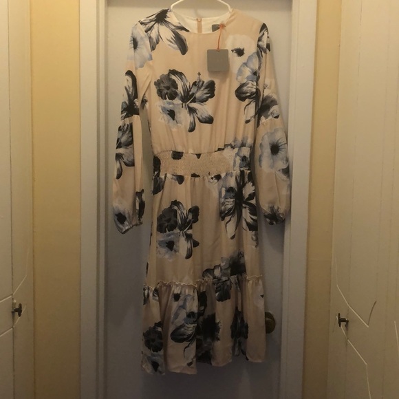 Junees | Dresses | Junees Floral Midi Dress | Poshmark